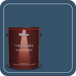BEHR ULTRA 1 qt. #MQ5-58 Velvet Rope Flat Exterior Paint & Primer ...