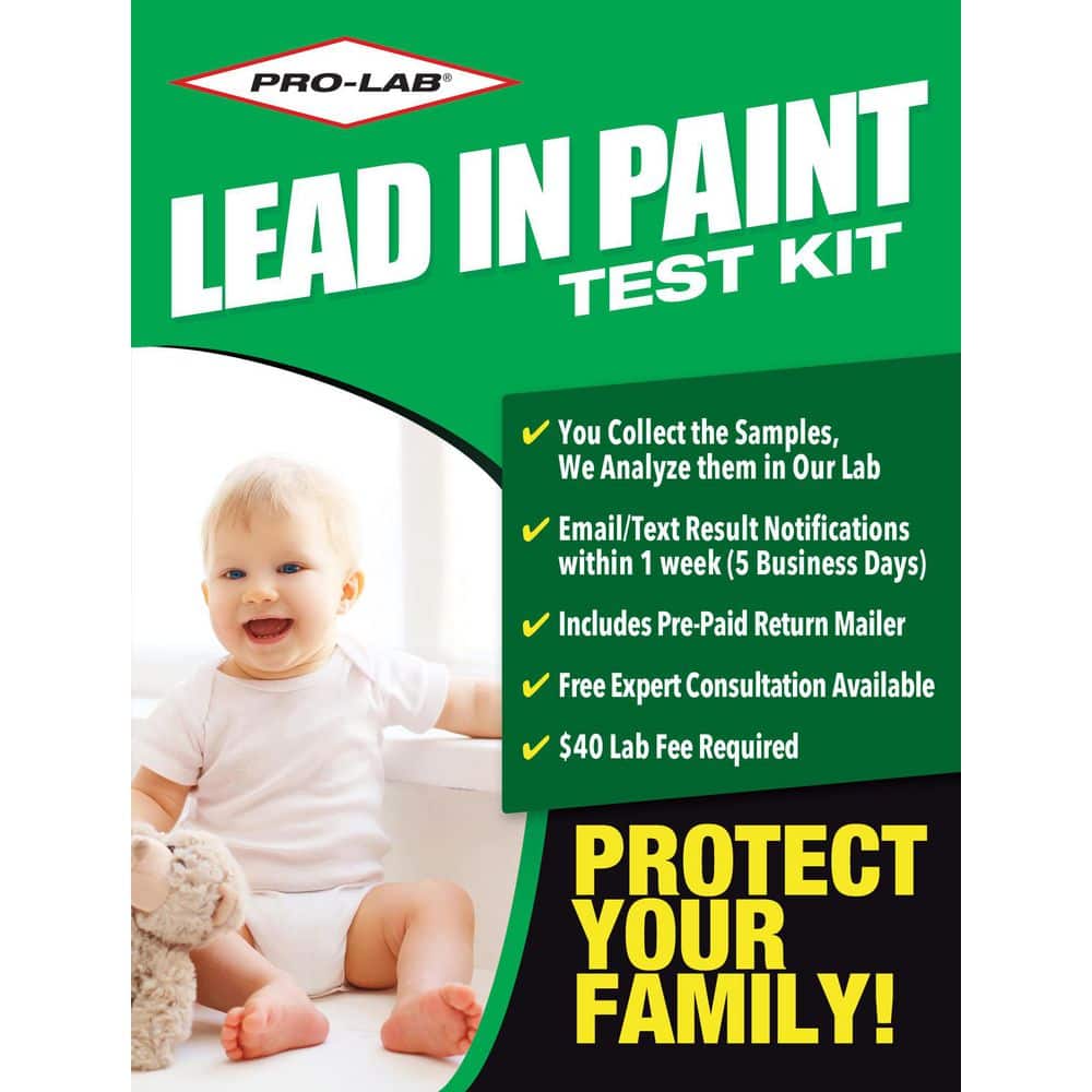 PRO-LAB Lead Paint and Dust Test Kit LP106 - The Home Depot