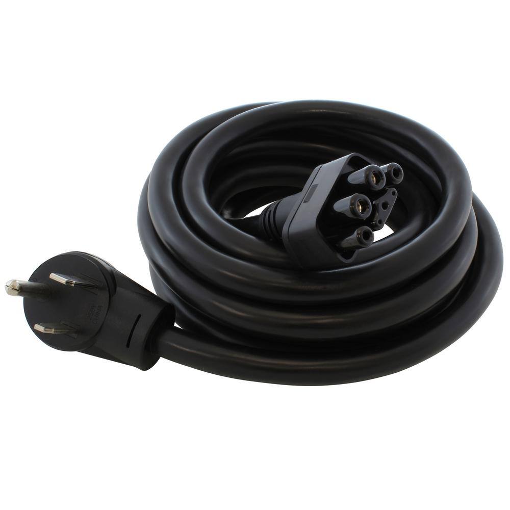 AC WORKS 15 ft. 32 Amp Gen 2 EV Charging NEMA 6-50 Adapter For Gen. II ...