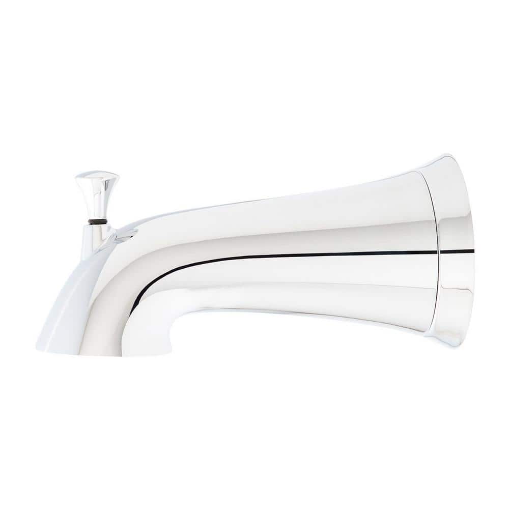 SIGNATURE HARDWARE Provincetown 5-1/4 in. Integrated Diverter Tub Spout ...
