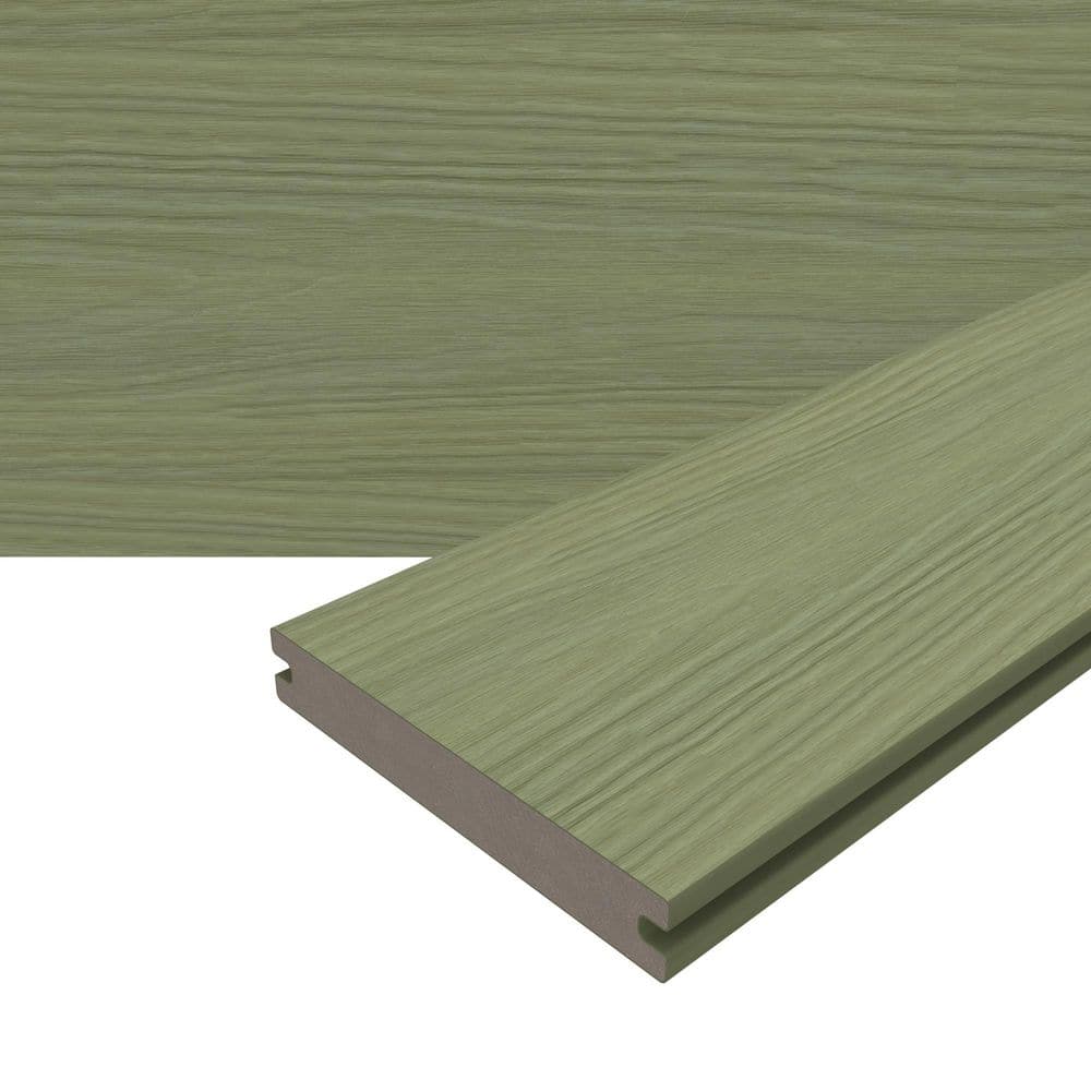 NewTechWood Magellan Plus 0.88 in. x 5.43 in. x 8 ft. Rustic and Wood ...