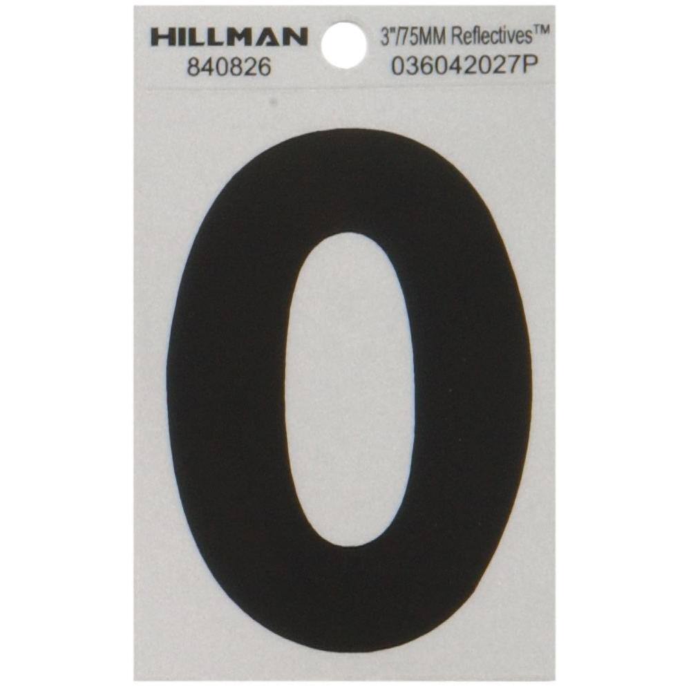 Everbilt 3 in. Vinyl Letter O 840826 - The Home Depot