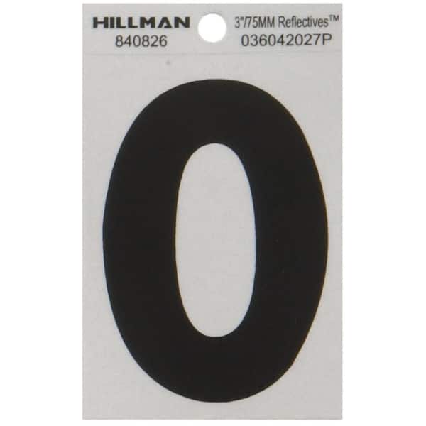 Everbilt 3 in. Vinyl Letter O 840826 - The Home Depot