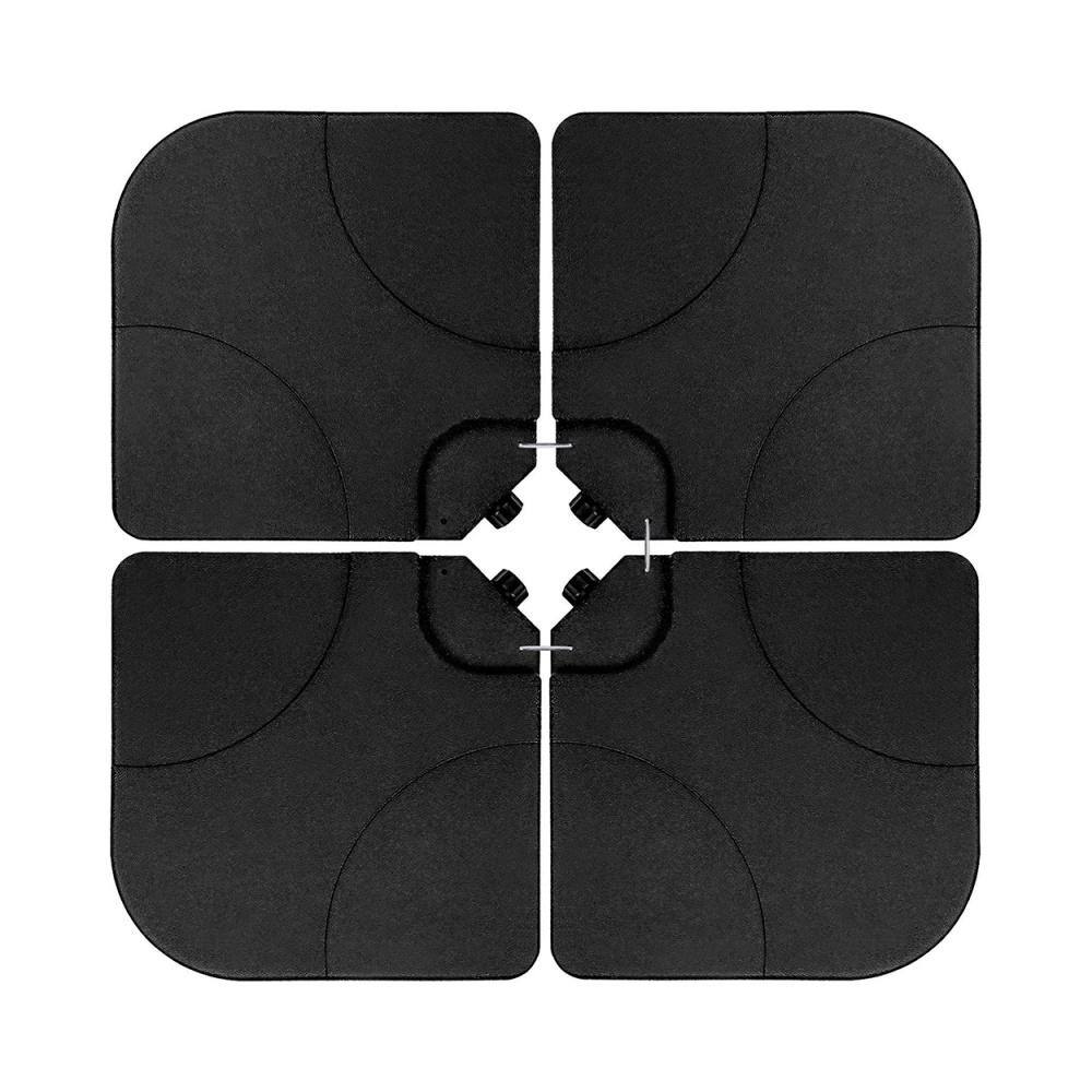 Angel Sar 4-Piece HDPE Plastic Universal Standard Cross Patio Umbrella ...