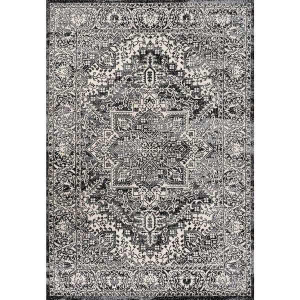 Reviews for JONATHAN Y Modern 5 ft. x 8 ft. Persian Vintage Medallion ...