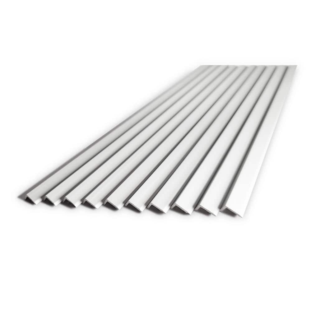 sunwings Matte Silver 36 in. x 0.18 in. Aluminum Peel and Stick ...