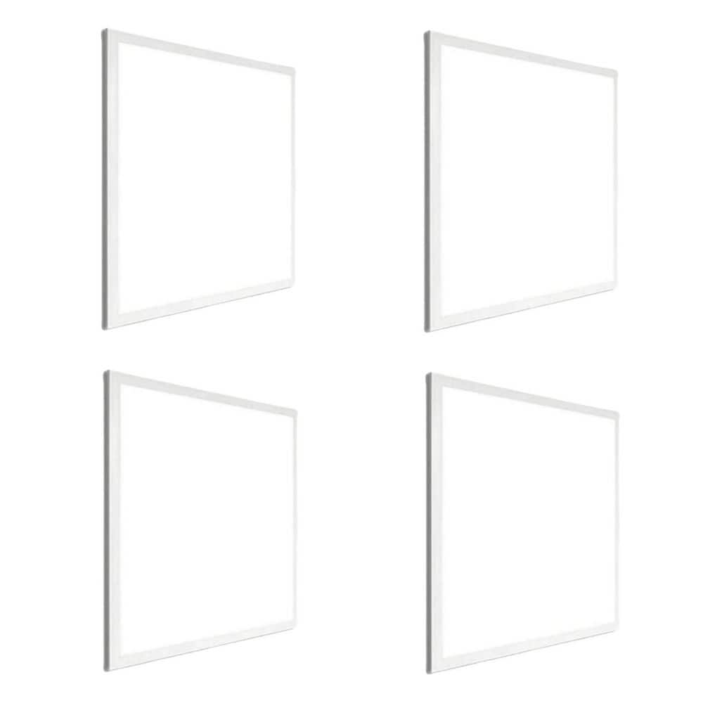 KOAOEIRS 5800 Lumens 2 ft. x 2 ft. Integrated LED Panel Light, 5000K ...