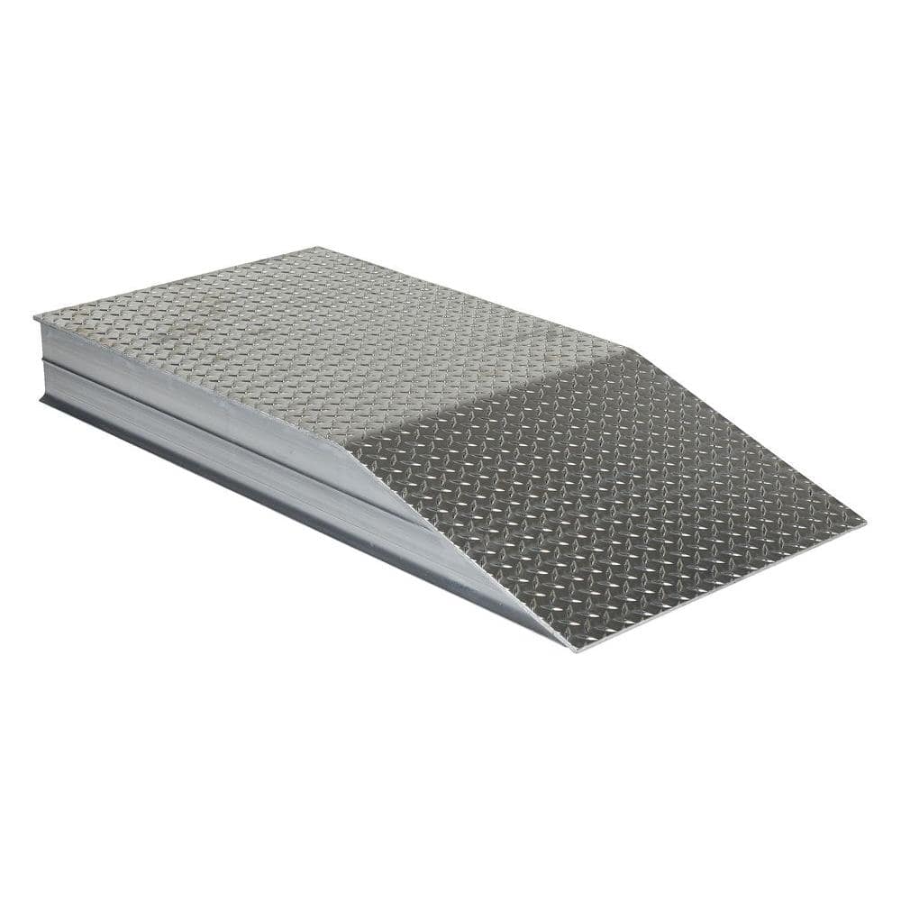 Vestil 24 in. x 6 in. x 48 in. Heavy-Duty Aluminum Wheel Riser-ATWR-24 ...