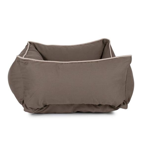 Canvas Low Profile Kuddle Lounge Comfort Dog Bed Carolina