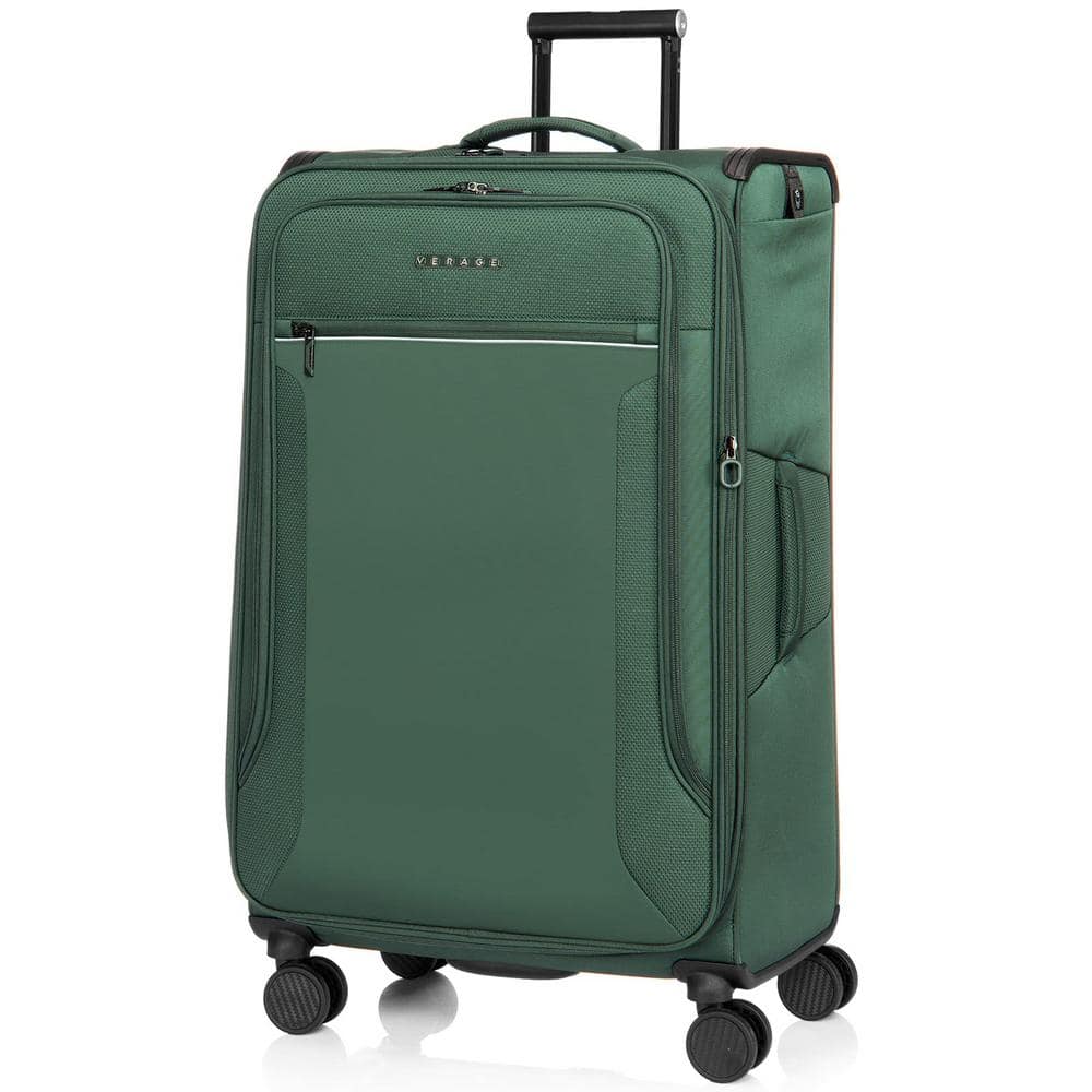 VERAGE 29 in. Green Toledo Softside Expandable Suitcase with Spinner ...