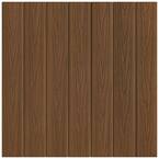 Veranda 15/16 in. x 5-1/4 in. x 16 ft. Timber Brown Grooved Edge Capped ...