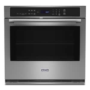 Whirlpool 30 in. Single Electric Wall Oven with Adjustable Self-Clean ...