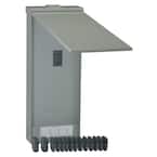 Square D QO 200 Amp 2-Pole Outdoor Circuit Breaker Enclosure with ...