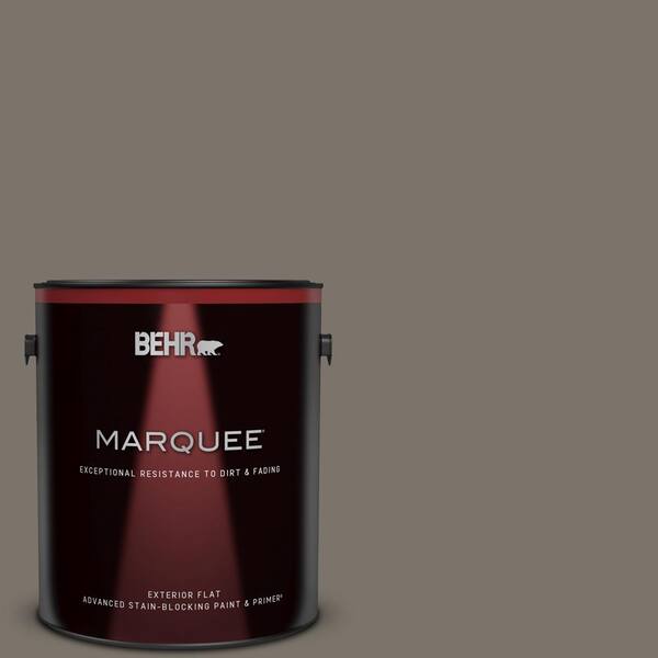 BEHR MARQUEE 1 gal. #MQ2-58 Unpredictable Hue Flat Exterior Paint ...