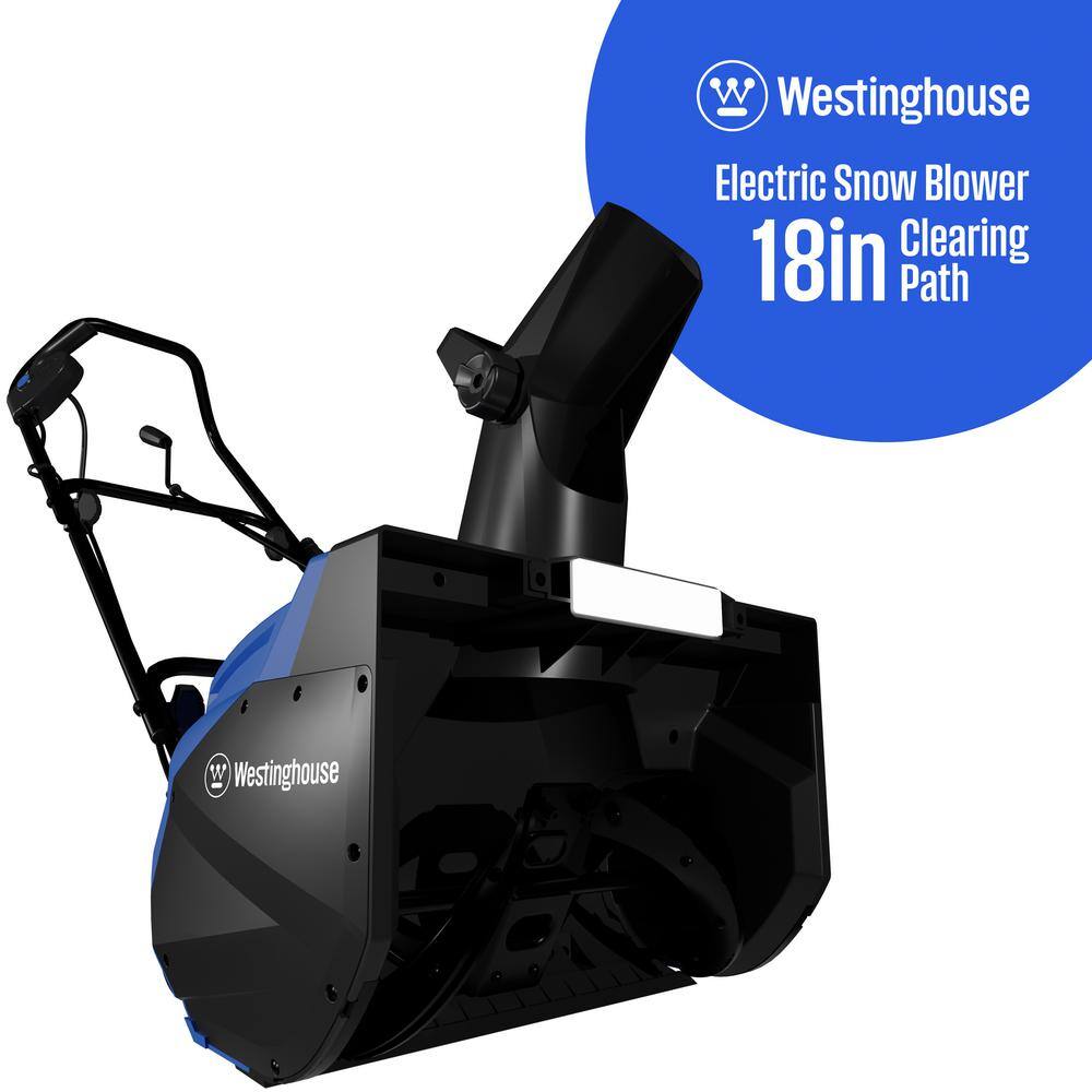 Westinghouse 18 in. 120-Volt Single-Stage Corded Electric Snow Blower ...
