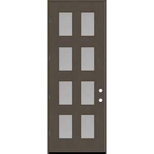 Reviews for Steves & Sons Regency 36 in. x 96 in. 8L Modern Clear Glass ...