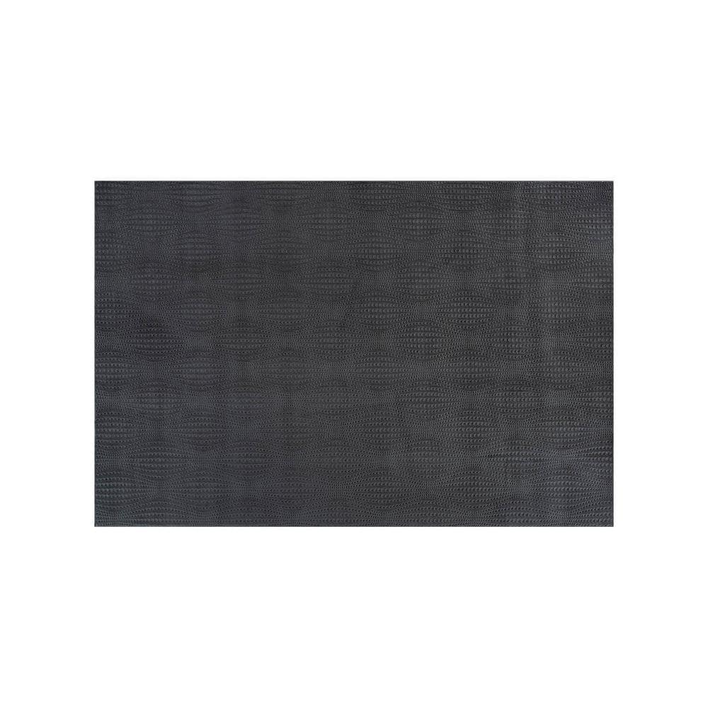 Beverly Rug Serenity Dark Gray Solid 2 ft. X 3 ft. Modern Door Mat Non ...