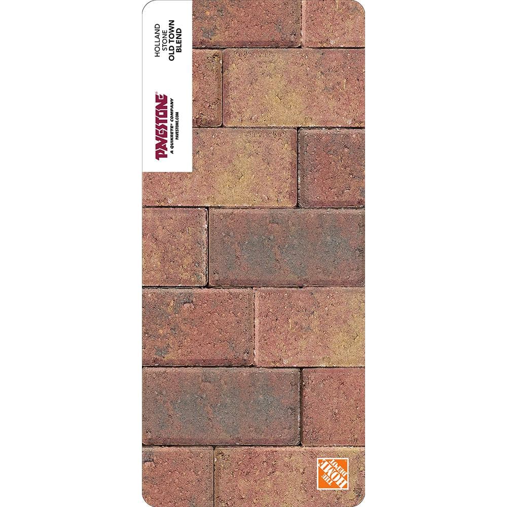 Pavestone Paper Sample Only of Holland 7.87 in. L x 3.94 in. W x 1.77 ...