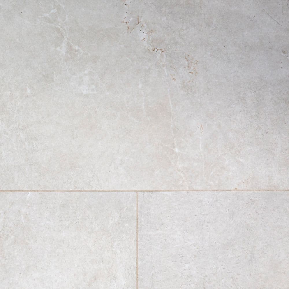 Jeffrey Court Concrete Taupe 8 in. x 48 in. Matte Porcelain Floor and ...