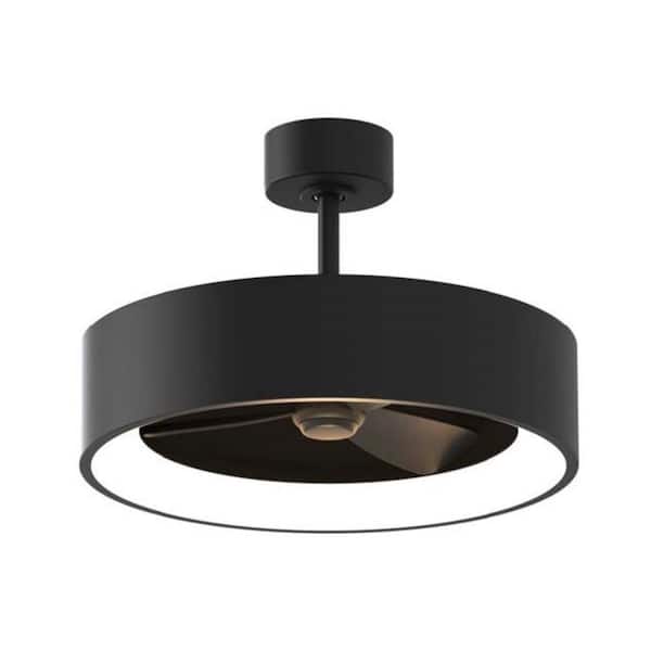 Artika Aiden 24 in. Indoor Black 8 Steps CCT 17.7 in. Integrated LED ...