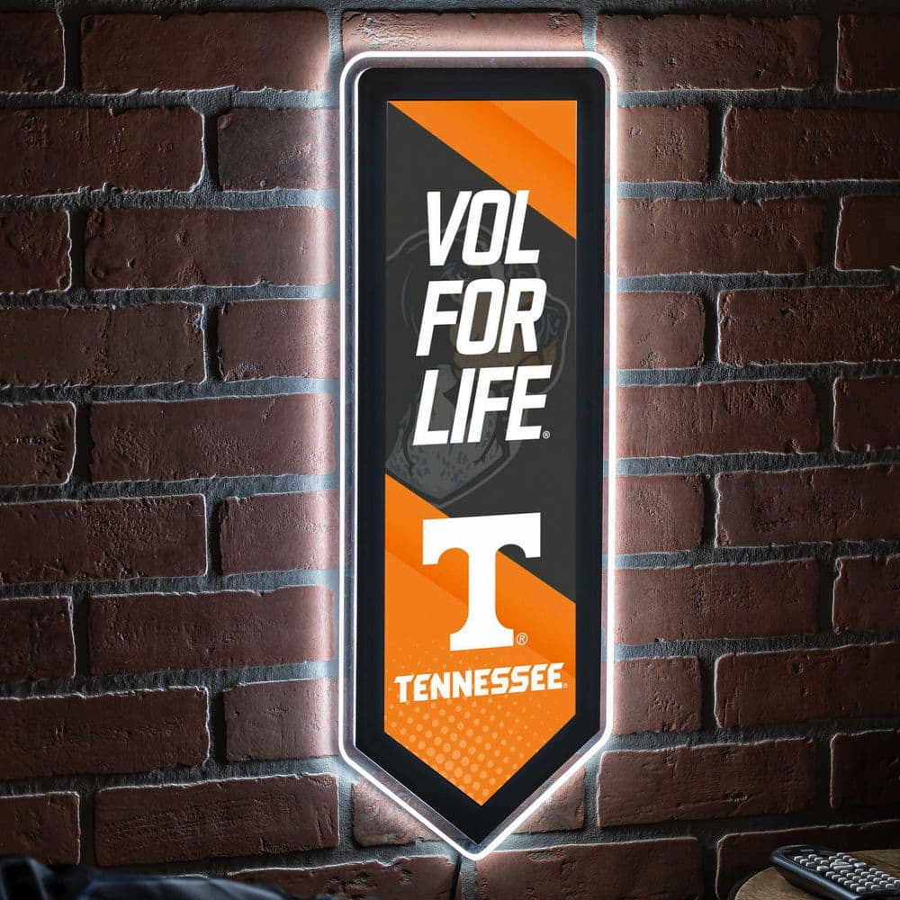 Evergreen University of Tennessee Pennant 9 in. x 23 in. Plug-in LED ...