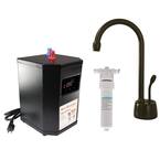 Westbrass 9 in. 1-Handle Hot Water Dispenser Faucet with HotMaster ...