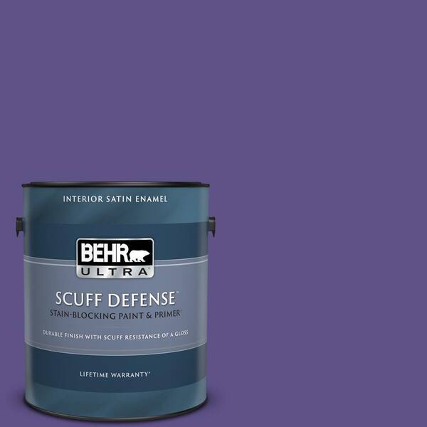 BEHR ULTRA 1 gal. #P560-7 Kings Court Extra Durable Satin Enamel ...