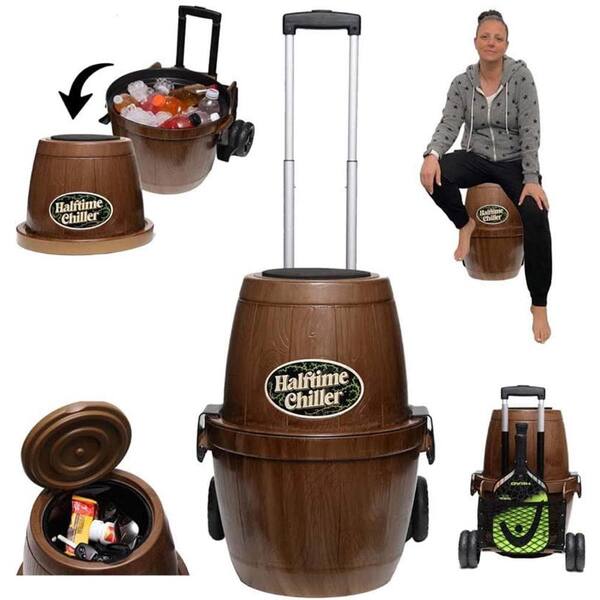 HALFTIME CHILLER Classic Chiller 17 .5 oz Beverage Chest Cooler 5529730 ...