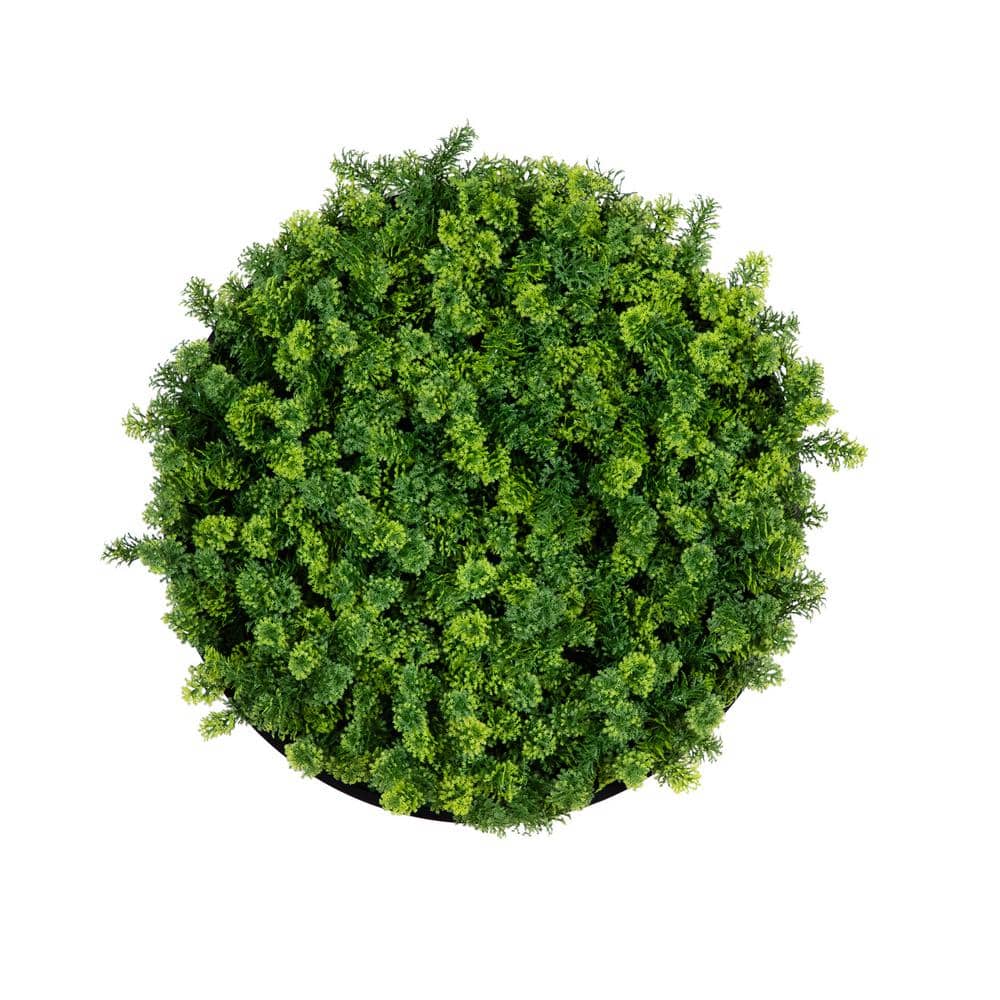 Nearly Natural 20 in. UV Resistant Irish Green Meadow Artificial Living ...