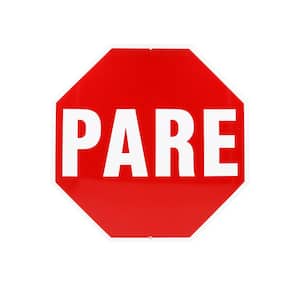 Everbilt 18 in. x 18 in. Aluminum Pare Sign 41245 - The Home Depot