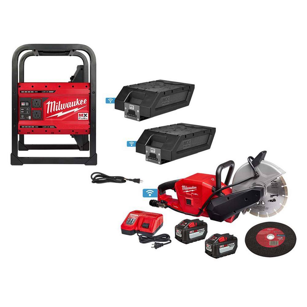 Milwaukee MX FUEL 3600-Watt/1800-Watt Battery Powered Push Start ...