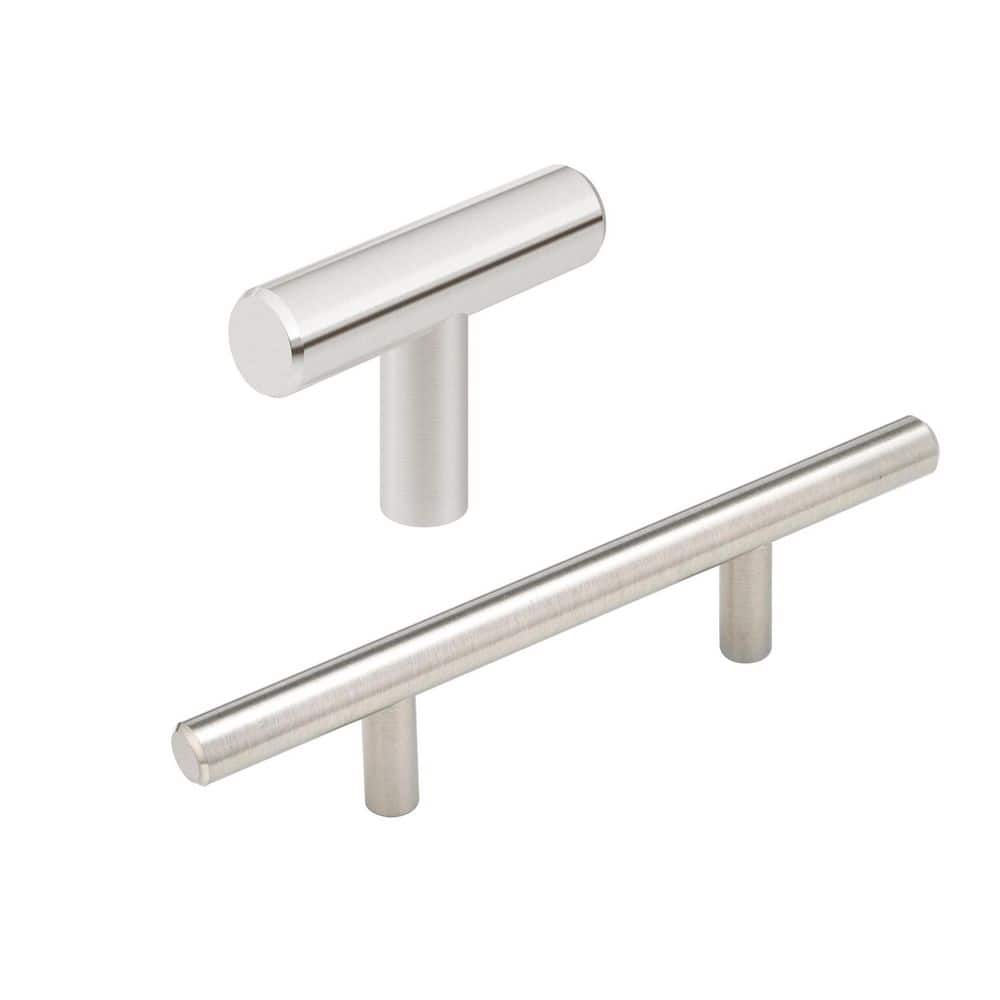 Richelieu Hardware Washington Collection Brushed Nickel Cabinet ...