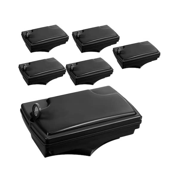 JT Eaton Super Strongbox Galvanized Steel Tamper-Resistant Bait Station ...