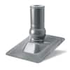 Master Flow 2 in. 26-Gauge Pivot Pipe Boot Flashing Galvanized in Gray ...