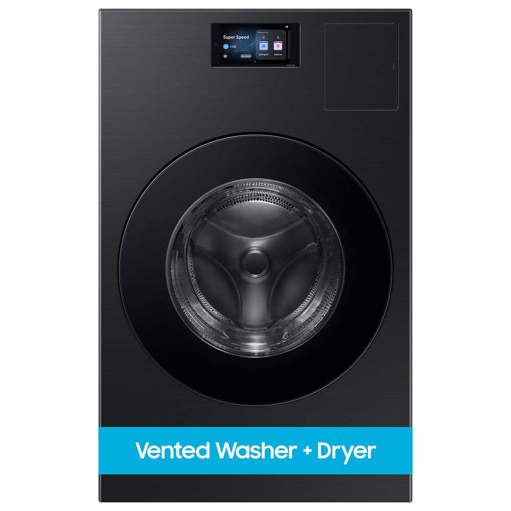 Samsung 5.3 cu. ft. Bespoke Ultra Capacity Vented All-in-One Washer ...