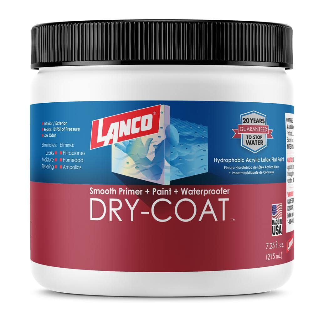 Lanco 1/4 qt. Dry Coat Flat Accent Interior/Exterior Paint Sample DC479 ...