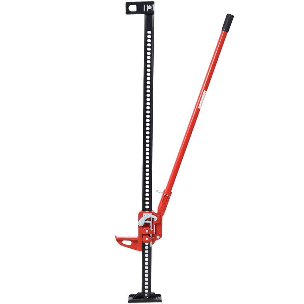 Amucolo Red High Lift Farm Jack, 60 in. Utility Farm Jack, 7000 lbs ...