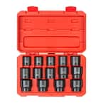 TEKTON 1/2 in. Drive 12-Point Impact Socket Set (17-Piece) (5/16 - 1-1/4 in.) SID92336 - The ...