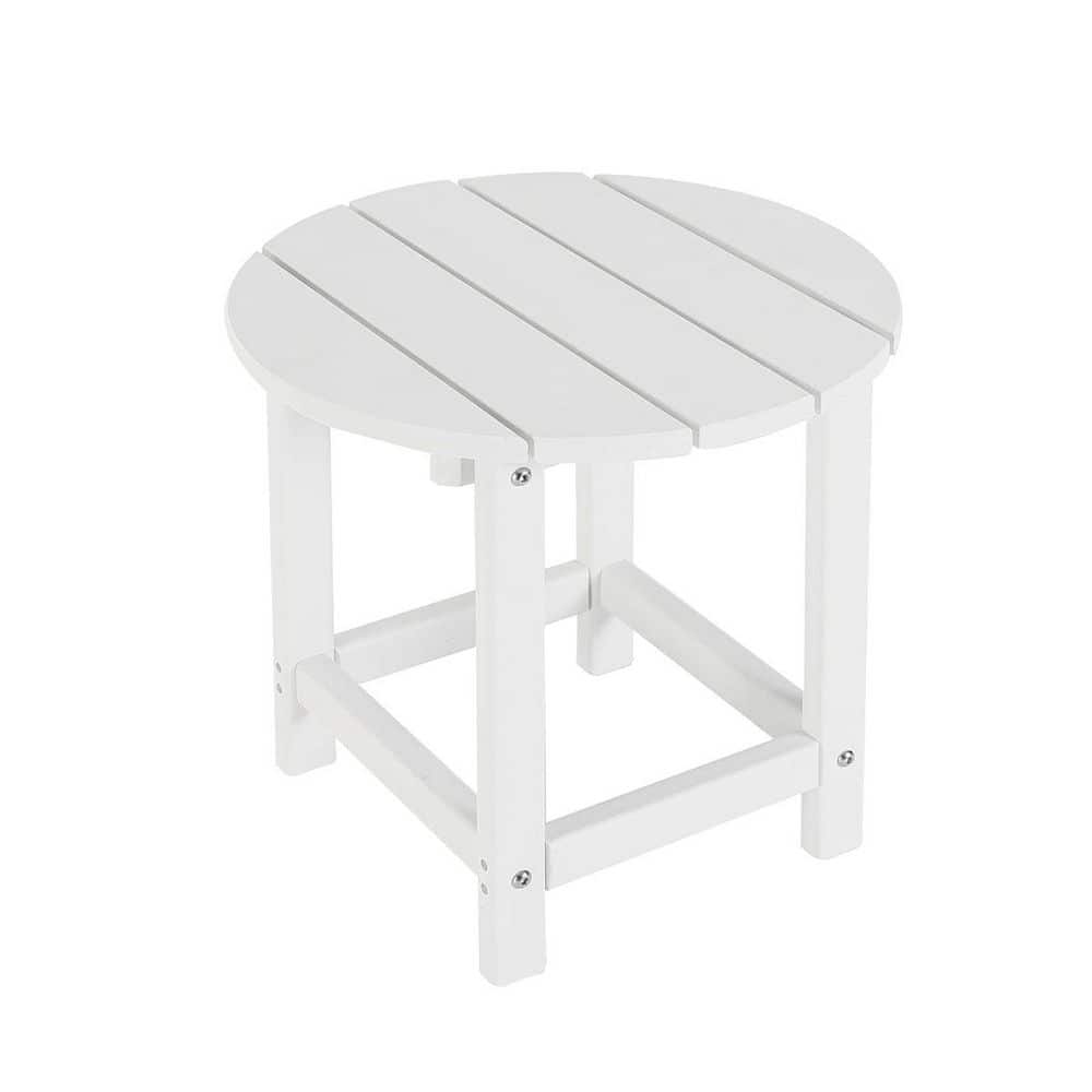 Round Patio Side Table End Table, Outdoor Side Tables for Patio ...