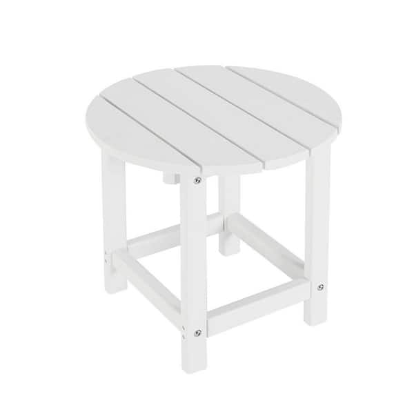 Round Patio Side Table End Table, Outdoor Side Tables for Patio ...