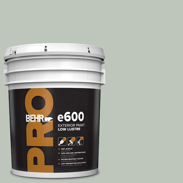BEHR PRO 5 gal. #700E-3 Contemplation Low Luster Exterior Paint PR62005 ...