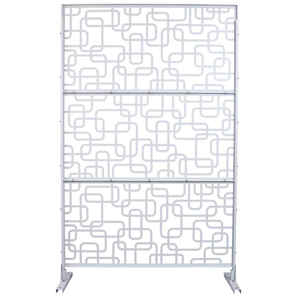 Sudzendf Outdoor and Indoor Freestanding Decorative Privacy Screen ...