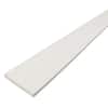 PrimeLinx 1 in. x 4 in. x 8 ft. Radiata Pine Finger Joint Primed Board ...