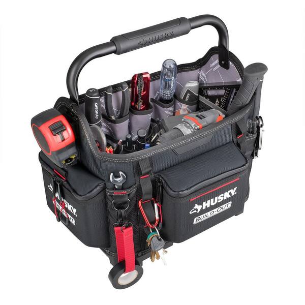 Husky Husky Build-Out 14 in. Tool Tote HD72014-TH - The Home Depot