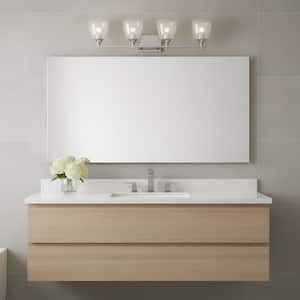 Generation Lighting Toffino 26 in. W x 8.875 in. H 3-Light Chrome ...