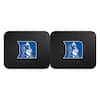 FANMATS NCAA Duke University Black Heavy Duty 2-Piece 14 in. x 17 in ...