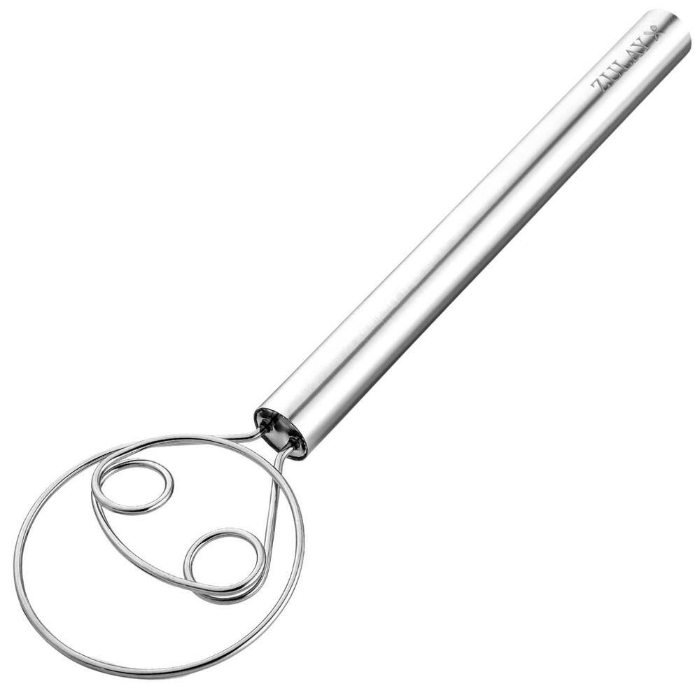 Zulay Kitchen Double Eye Danish Dough Whisk Stainless Steel Z-DNWK-SS ...