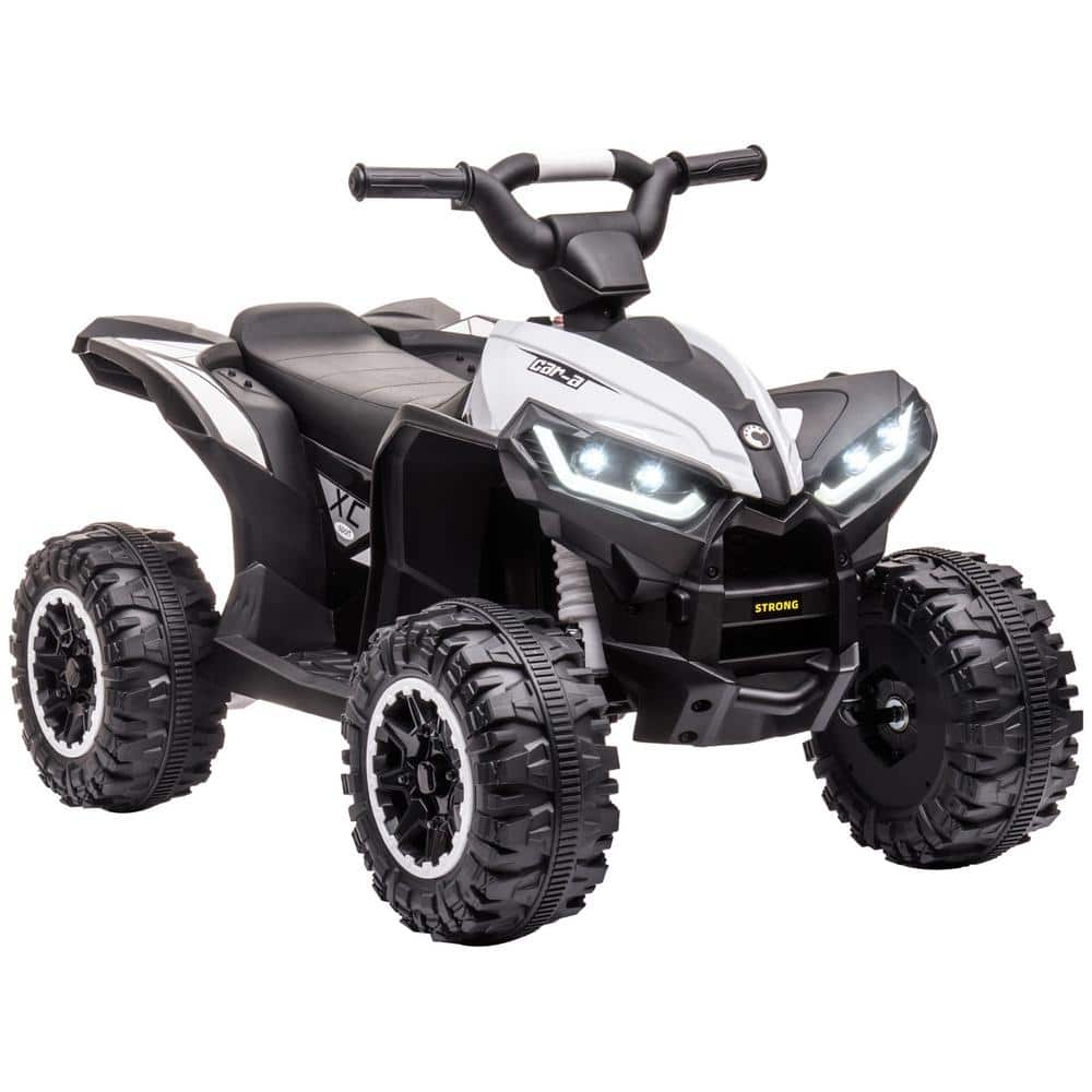 Siavonce 12V Kids ATV Quad Car with Forward and Backward Function, 4 ...