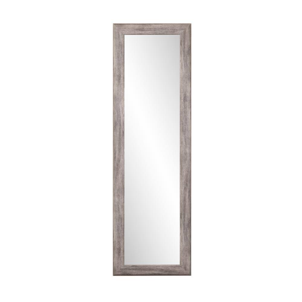 BrandtWorks Large Rectangle Grey Classic Mirror (55.5 in. H x 22 in. W ...