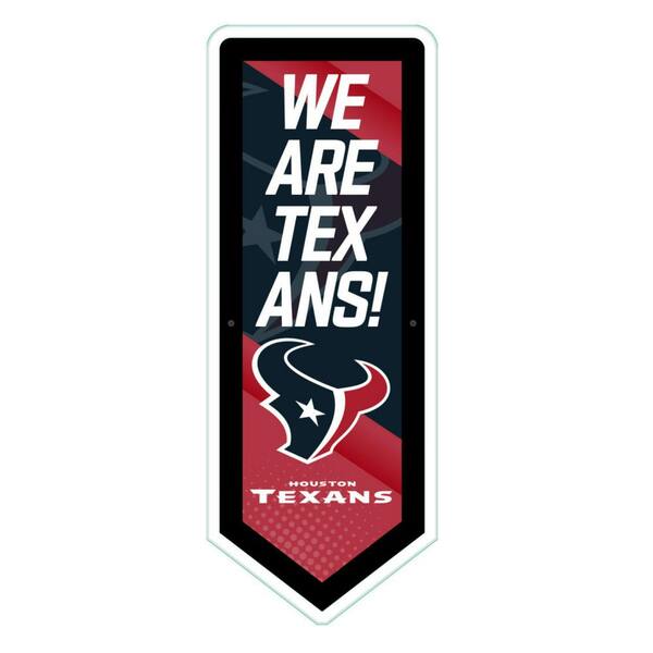Evergreen Houston Texans Pennant 9 in. x 23 in. Plug-in LED Lighted ...